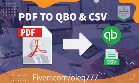convert 2 bank statement pdf to qbo and pdf to csv by oleg777 fiverr