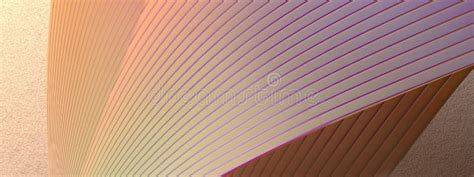 Elegant Modern 3d Rendering Abstract Background With Bend And Twisted