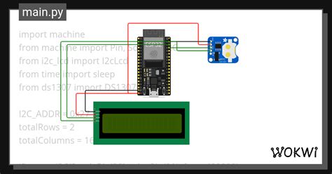 I2c And Rtc Wokwi Esp32 Stm32 Arduino Simulator