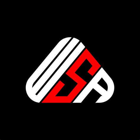 Wsa Letter Logo Creative Design With Vector Graphic Wsa Simple And Modern Logo 17426239 Vector