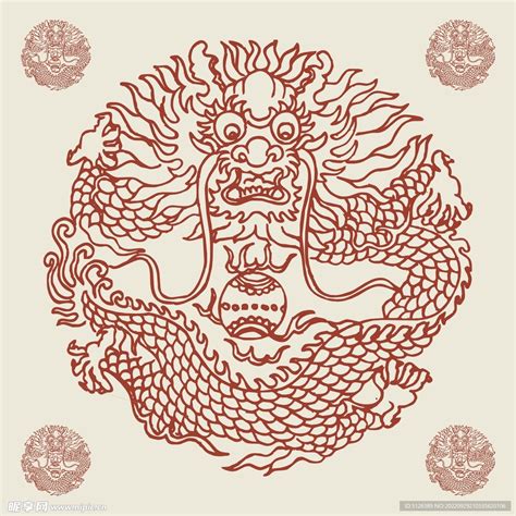龙图案图片设计图 传统文化 文化艺术 设计图库 昵图网