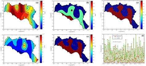 The Spatial Distribution Of Bias A Abias B R C P Value Of R Download Scientific