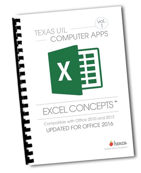 Uil Computer Applications Book Excel Hexco Academic