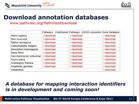Multi Omics Pathway Visualization Ppt