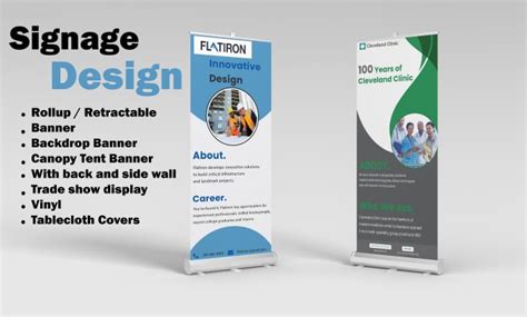 Design Roll Up Banner Standee Banner Ads Banner Design By Gfx Dayo Fiverr