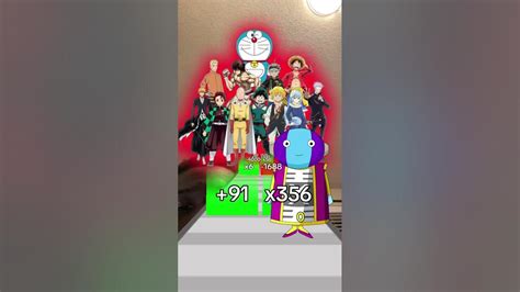 Zeno Vs Every Anime Character Youtube