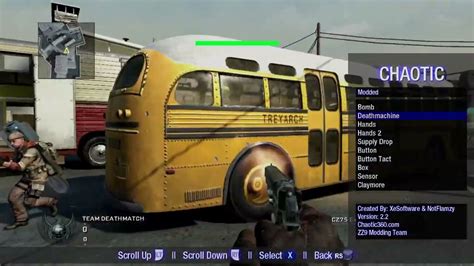 [ Bo1 Mp ] Chaotic Mod Menu [ Pc Rgh ] Youtube