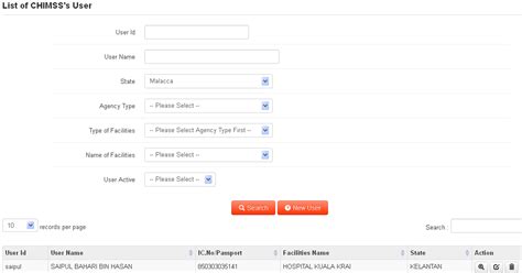 Carian Rekod Bagi Pengguna Sistem Menggunakan Codeignitor ~ Bpm Moh Programmer