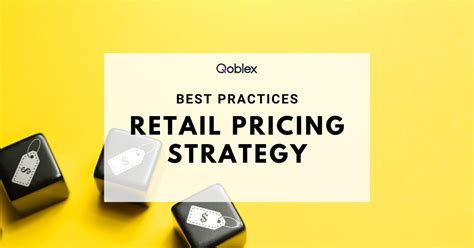 Retail Pricing Strategy Best Practices Qoblex
