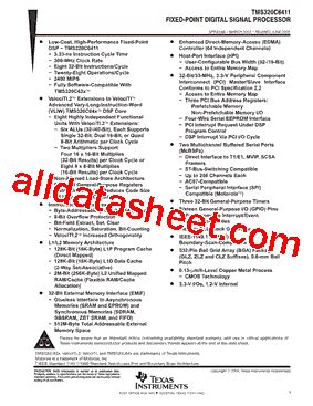 TMS C AGLZ Datasheet PDF Texas Instruments
