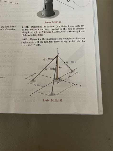 Answered 2 101 Determine The Position X Y 0 Bartleby
