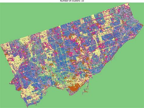 data science unsupervised classification of satellite images with k