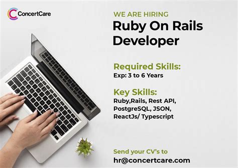 Concert Care On Linkedin Hiring Developer Reactjs Jobopportunity Mysql