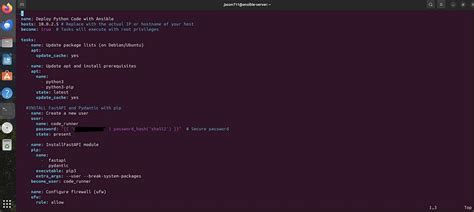 Python Fastapi Ansible Automation Devops Cloudengineer Devsecops Ubuntu Vm