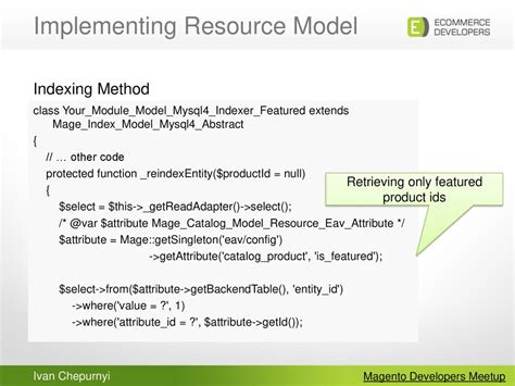 Magento Indexers Ivan Chepurnyi Magento Trainer Lead Developer Ppt