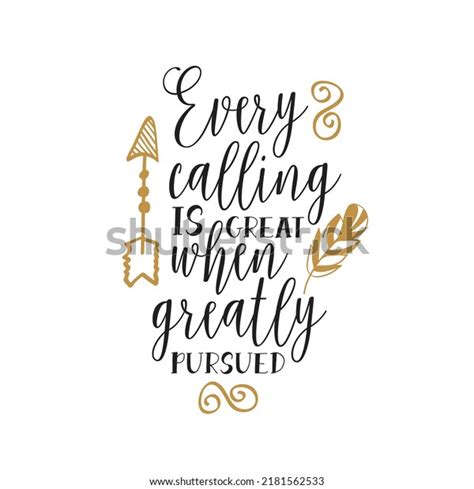 Motivational Quote Hand Drawn Vector Lettering Stock Vector Royalty