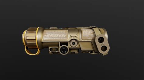 3d Model Eotech Ngal Laser Aiming Device Vr Ar Low Poly Cgtrader