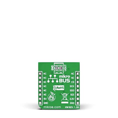 Dac Click Breakout Board For Mcp4921 12 Bit Dac