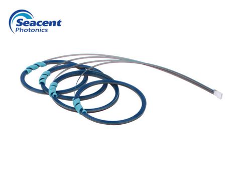 High Precision Optical Fiber Array 24 Ch V Groove Fiber Array Low Insertion Loss