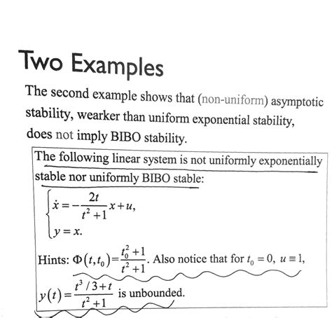 Solved The Second Example Shows That Non Uniform Chegg Com