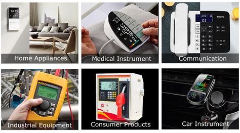 Custom Lcd 7 Segment Lcd Display Va Black Display Panels With White Backlight Suppliers Factory