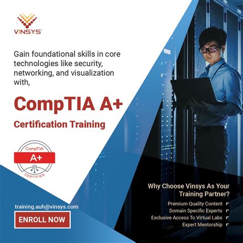 Vinsys Information Technology And Consultancy On Linkedin Best Comptia A Certification Training