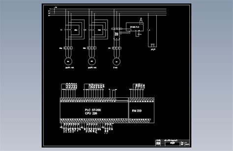 基于plc的客运缆车索道控制系统设计48261159kuautocad 2007模型图纸下载 懒石网