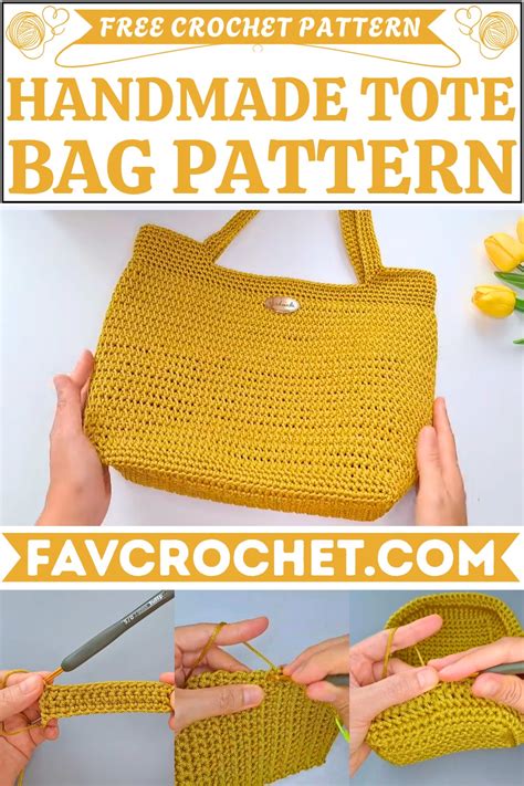 Trendy Crochet Tote Bag Pattern That Stays Stylish Fav Crochet