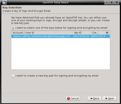 Thunderbird Email Encryption With Gnupg2