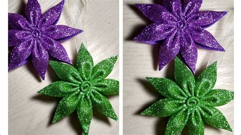Коледна играчка за елха Christmas Decorations Glitter Paper Diy Ideas Как да си направим сами