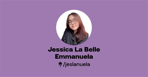 Jessica La Belle Emmanuela Instagram Linktree