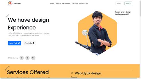 Github Somdev Hub Portfolio Landing Page Portfolio Landing Page