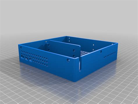 Dual Hdd Raspberry Pi 5 Nas By Adamow Download Free Stl Model