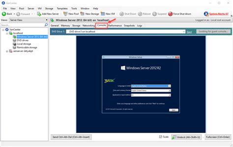 ساخت ماشین مجازی در Xenserver