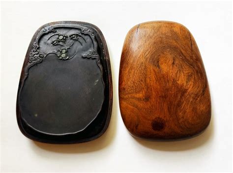 Duan Inkstone With Wufu Five Bat Décor五刻紋端硯 Kaikodo Asian Art Gallery