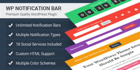 8 Best Wordpress Notification Bar Plugins Compared