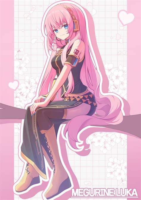 Megurine Luka Vocaloid Drawn By Sora Men Danbooru