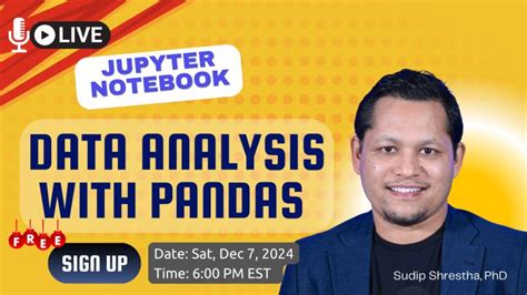 Sudip Shrestha Phd On Linkedin Data Dataanalysis Python Pandas Jupyternotebook