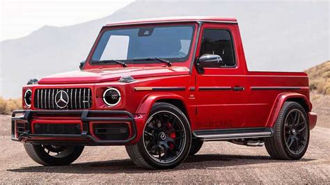 Mercedes G Class Pickup Rendering Is The X Class Successor We Want