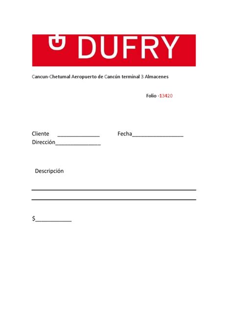 Dufry Pdf