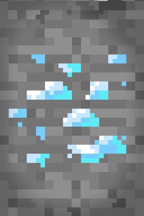 Diamond Ore Minecraft Texture