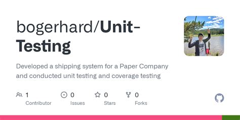 GitHub Bogerhard Unit Testing Developed A Shipping System For A Paper Company And Conducted