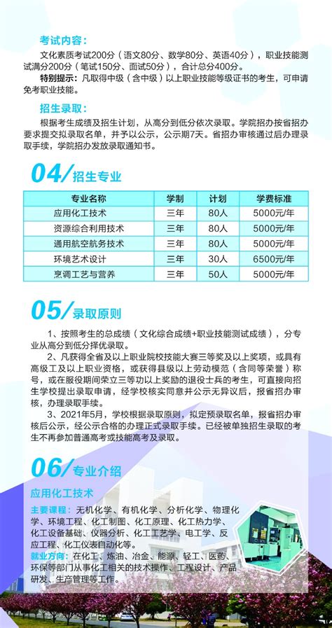 2021年荆门职业学院单独招生简章