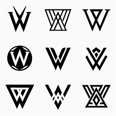 Monogram Letter Logo Alphabet Design Premium Ai Generated Vector