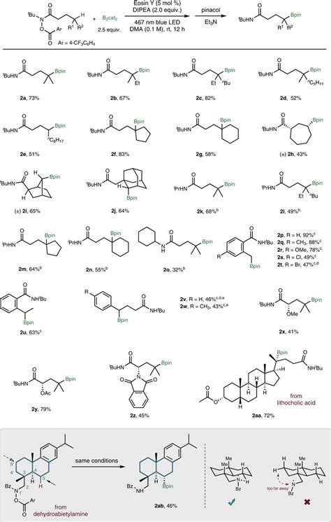 Substrate Scope A Reaction Conditions Substrate 0 3 Mmol B2cat2 Download Scientific Diagram