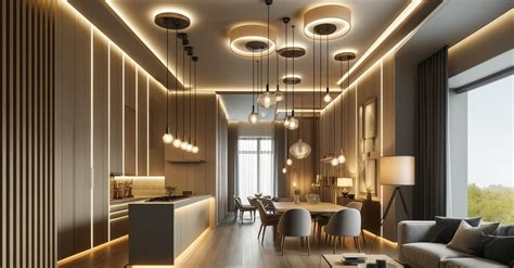 Custom Lighting Design Enhancing Space With Unique Lighting