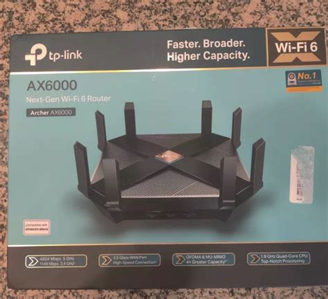 Tp Link Archer Ax Wi Fi Ieee Ax Ethernet Wireless Router Wifi Eur