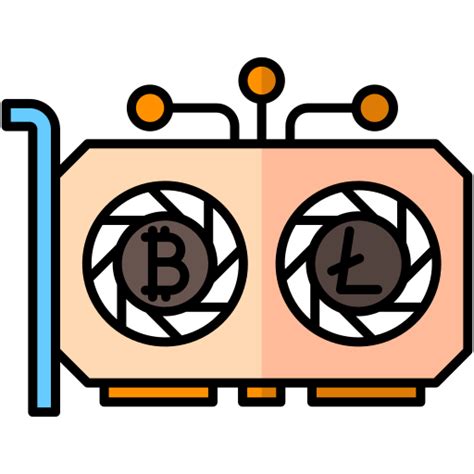 Gpu Mining Generic Outline Color Icon