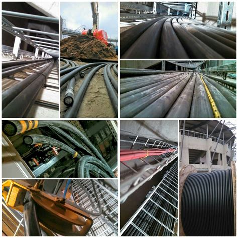 Jds Fiber Optic Cabling Cable Gang Structural Cabling Outsite Plant