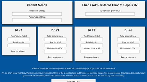 Fluid Status Project